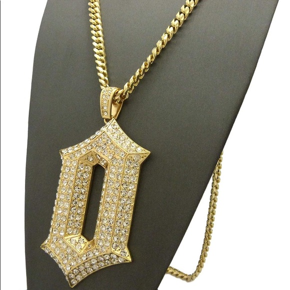 Accessories | Ovo Drake Logo Hip Hop Iced Out Pendant 3 Cuban | Poshmark